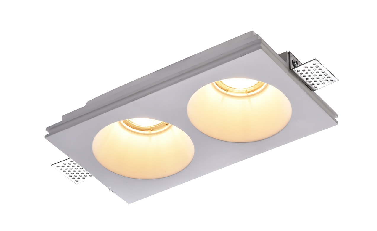 Trimless recessed Plaster downlight gypsum spotlight from perfect ...
